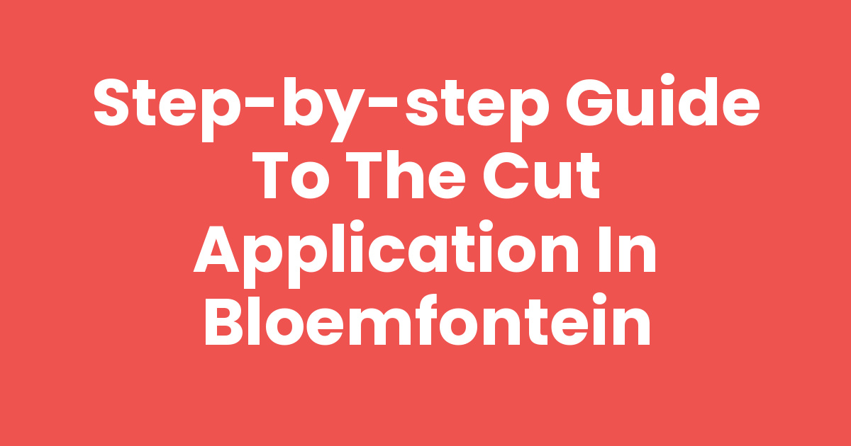 Step-by-Step Guide to the CUT Application in Bloemfontein